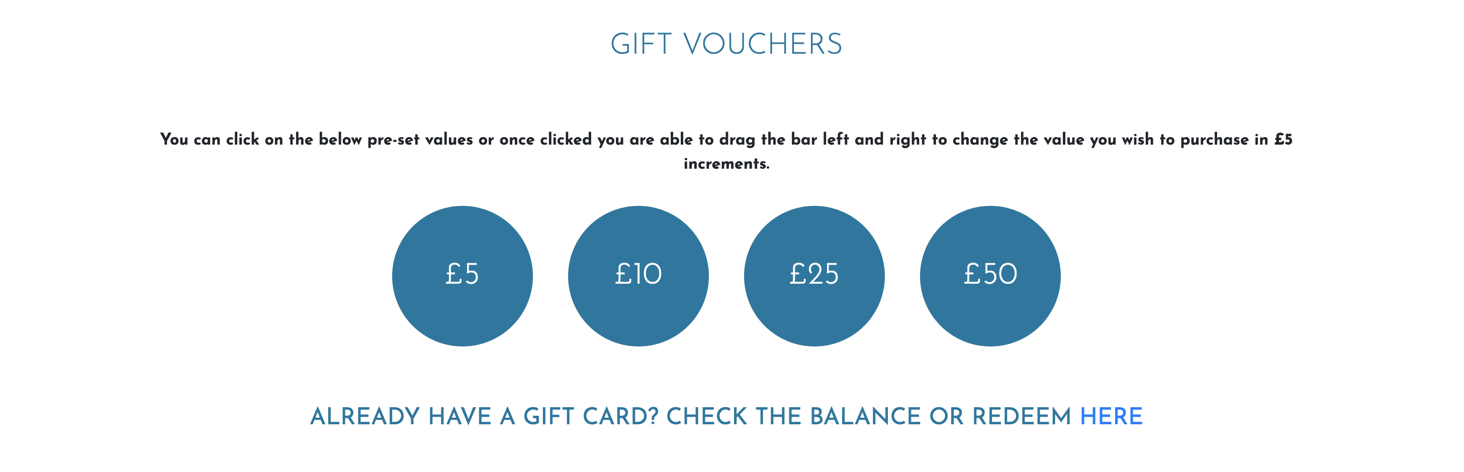 How to purchase and redeem VOUCHERS